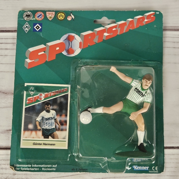 Kenner | Toys | Vintage Kenner Sportstars Soccer Player Gunter Hermann ...